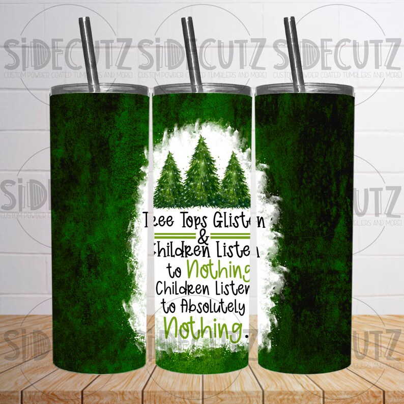 Tree Tops Glisten and Children Listen to Nothing Bundle - Etsy