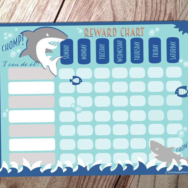 Under the Sea Reward Chart - Etsy