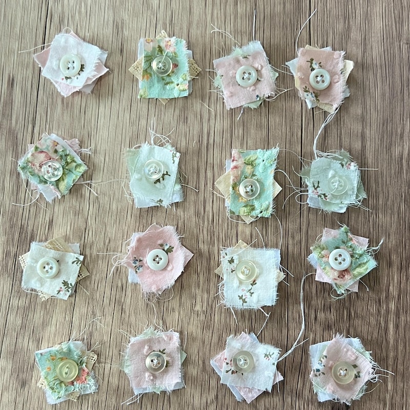 Handmade Fabric Clusters - Etsy