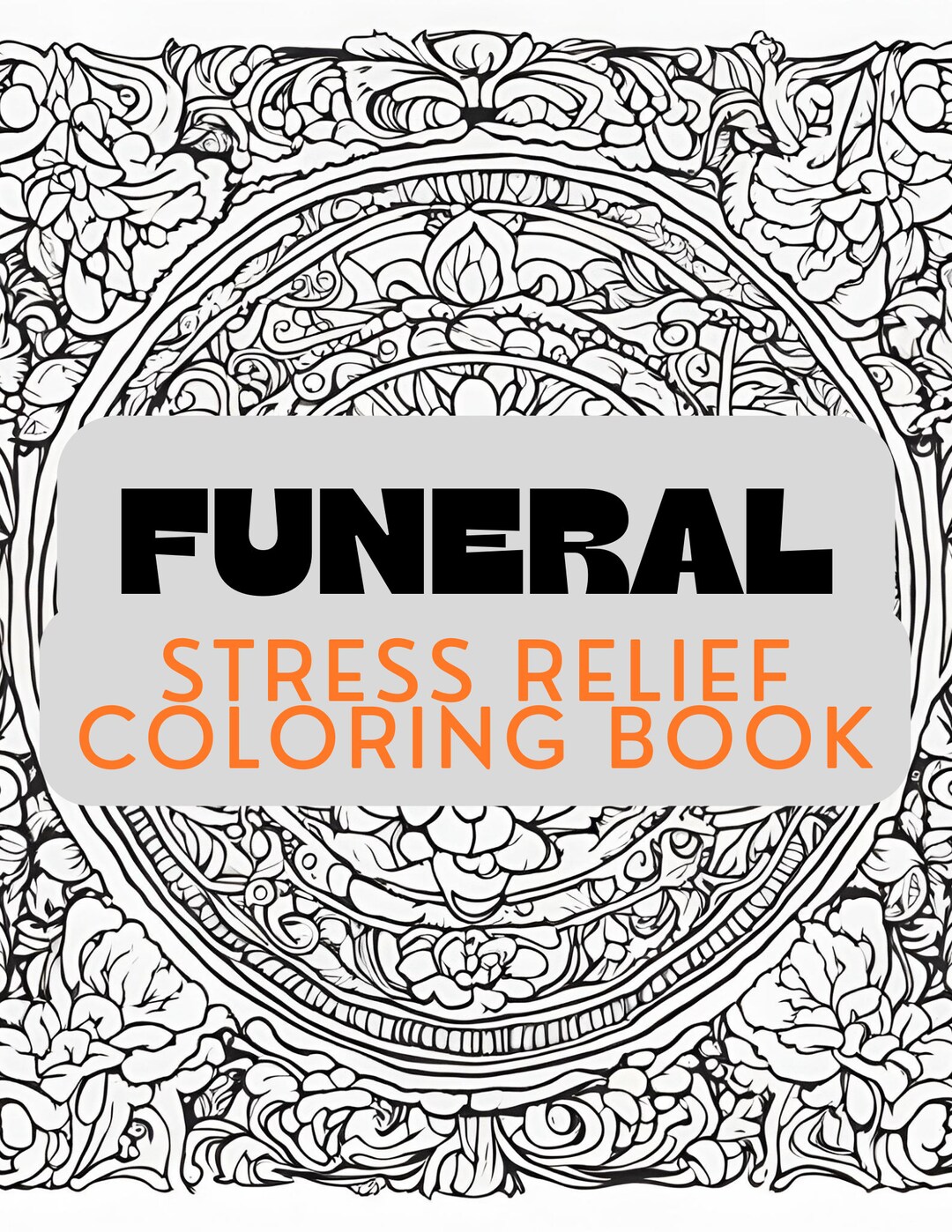 Funeral Director Stress Relief Coloring Book Digital Download - Etsy