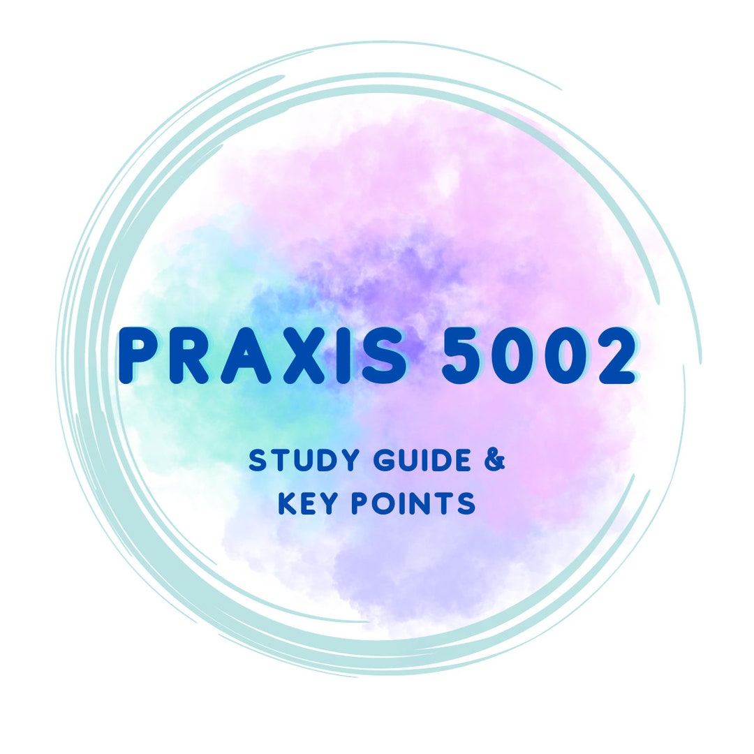 Praxis 5002 Study Guide - Etsy