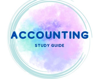 Accounting Cheat Sheet ADJUSTING ENTRIES Student Accounting Study Guide ...