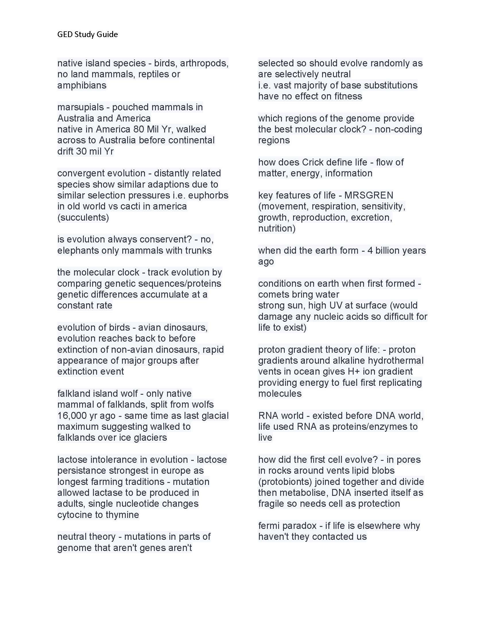 GED Study Guide | GED Test Prep PDF | Printable Digital Download | 78 ...