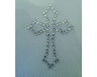 Rhinestone Cross | Etsy