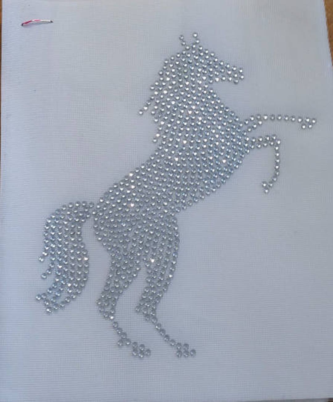 Rhinestone Rearing Horse Heat Transfer **BLING** - Etsy