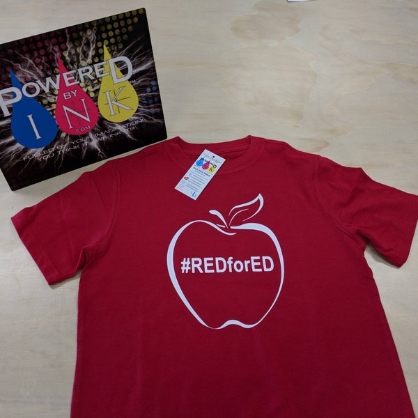 Red for Ed Tshirt - Etsy