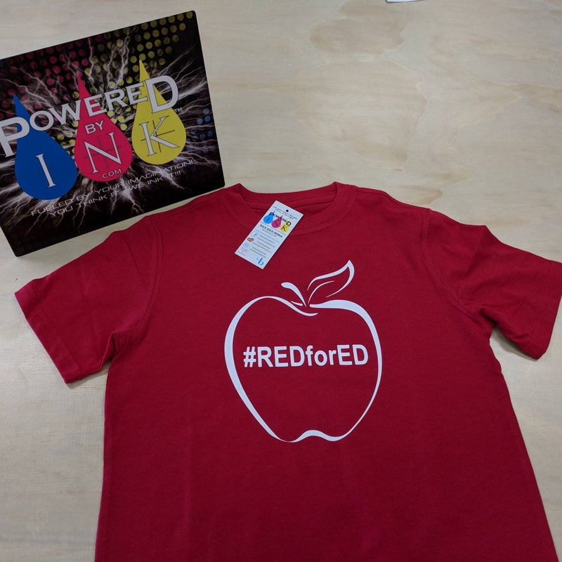 Red for Ed Tshirt - Etsy