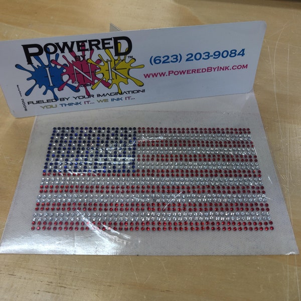 Rhinestone Clothing Decal - Etsy