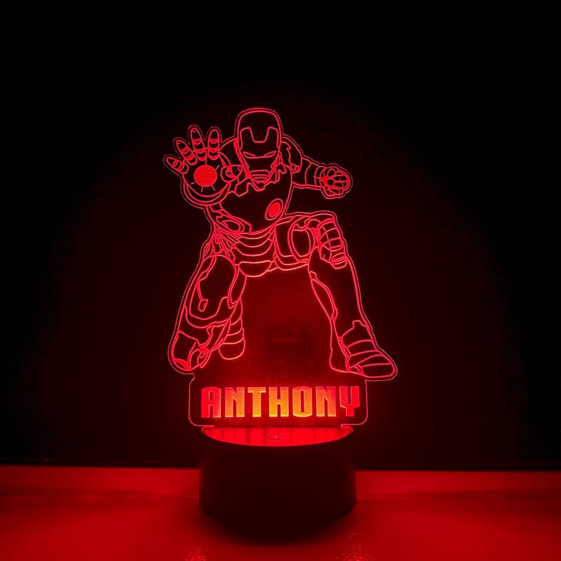 Avengers Night Light - Etsy
