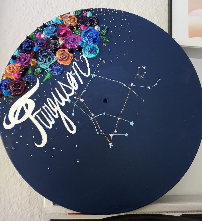Custom Painted Records - Etsy