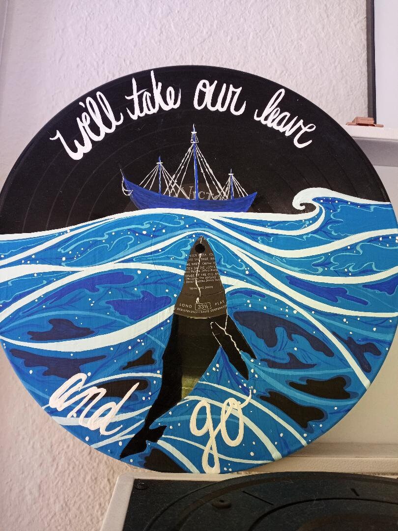Custom Painted Records - Etsy