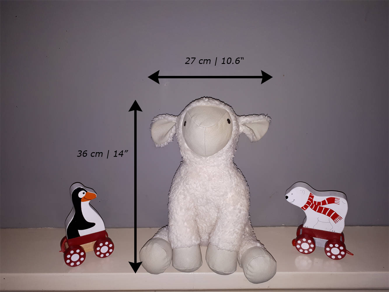 Leather Stuffed Sheep Beautiful as Decoration in the Nursery - Etsy