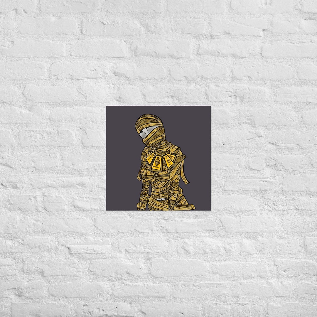 The Mummy Poster - Etsy