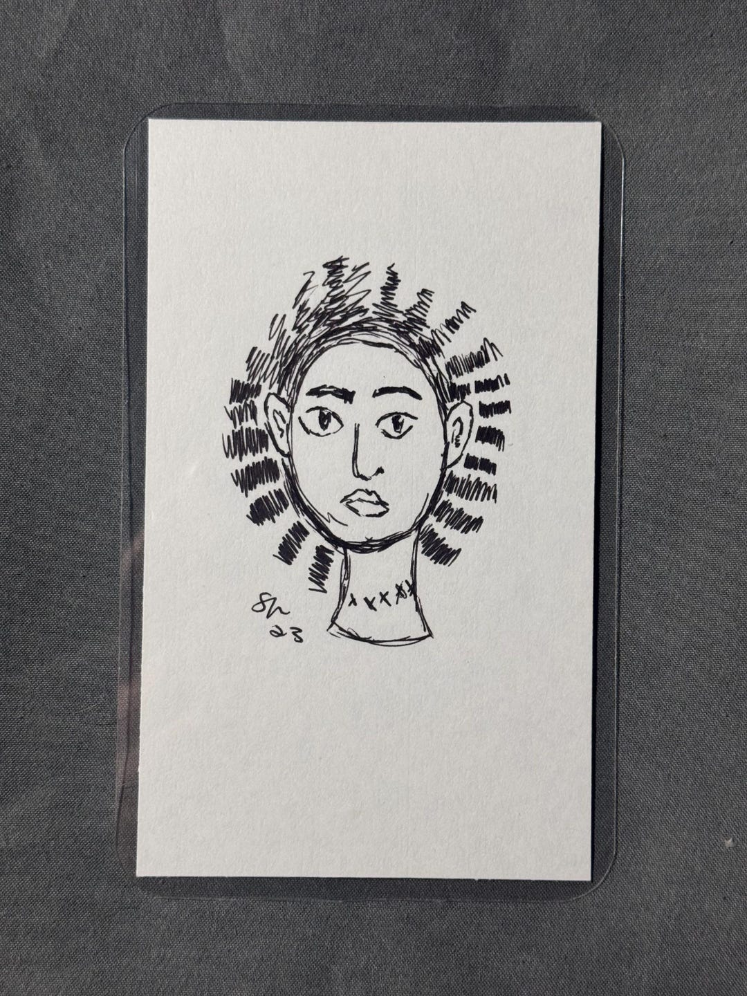 Rays Original Pen and Ink Index Card Laminated - Etsy