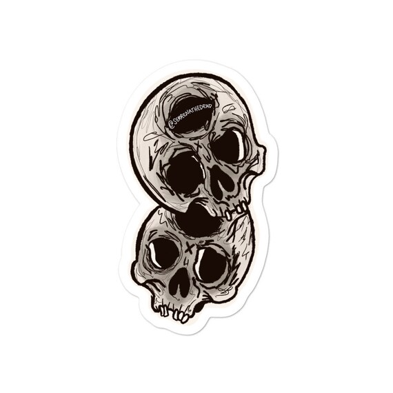 Stickers, Labels & Tags Skull designs Sticker sheet by Dead Queen ...