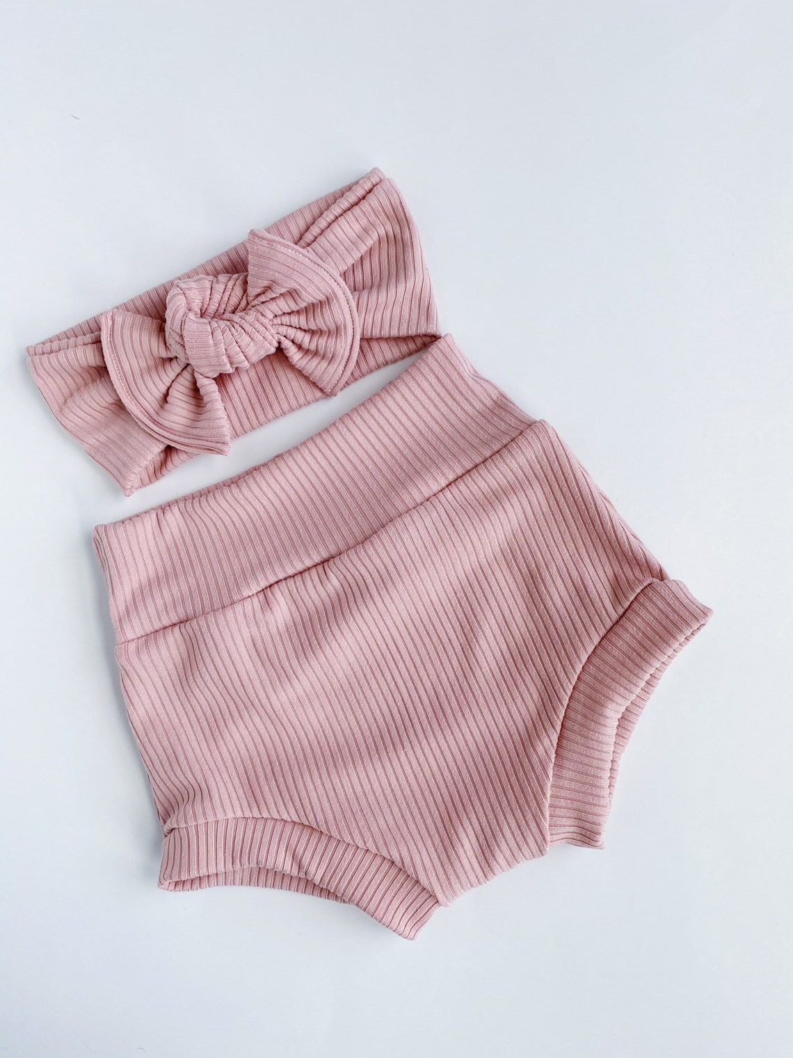 Dusty Rose Pink Baby Bummies Girl Shorties Baby Shorties - Etsy