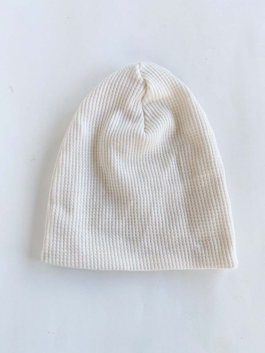 Waffle off White ~ Slouchy Baby Beanie Infant Slouch Hat Baby Hat Girl ...