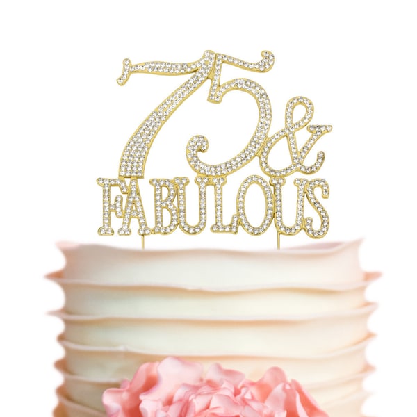 75th Birthday Topper - Etsy