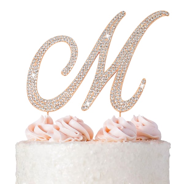 M Cake Topper - Etsy