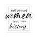 Feminist Stickers for Women Set of 6 Waterproof Stickers for Laptops ...
