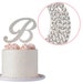 Letter b Birthday Cake Topper B Wedding Cake - Etsy