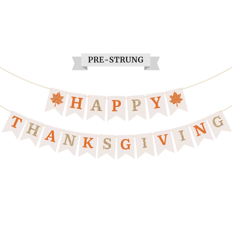 Thanksgiving Banner - Etsy