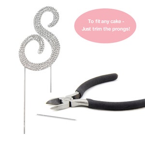 Letter "s" Birthday Cake Topper | S Wedding Cake Topper | SILVER Letter ...