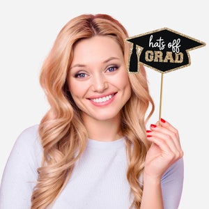 Graduation Photo Booth Props | FULLY ASSEMBLED | Graduation Party ...