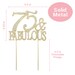 75 Birthday Cake Topper GOLD 75 and Fabulous Sparkly - Etsy