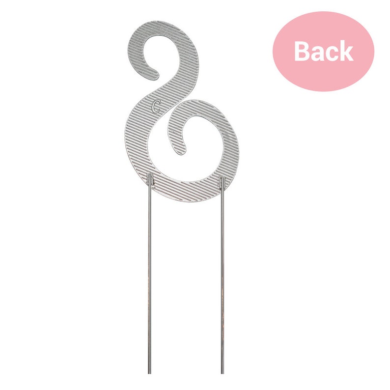 Letter s Birthday Cake Topper S Wedding Cake | Etsy