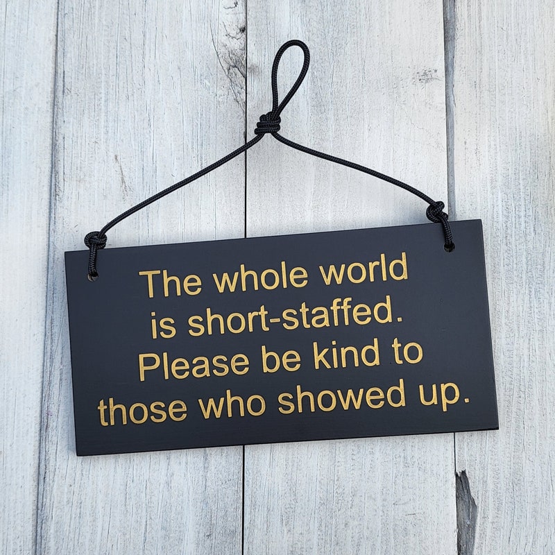 Please Respect Our Staff - Etsy