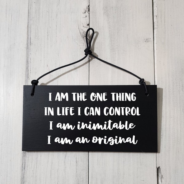 I Am One Sign - Etsy