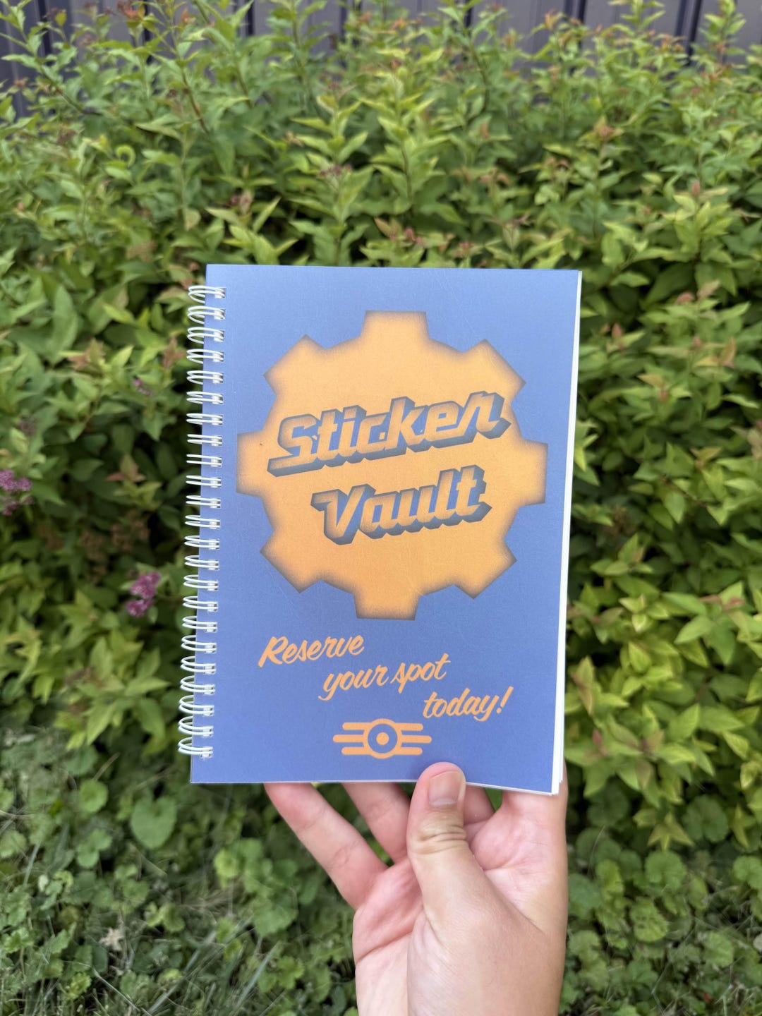 Reusable Sticker Vault Sticker Book | Fallout, Aesthetic, Matte ...