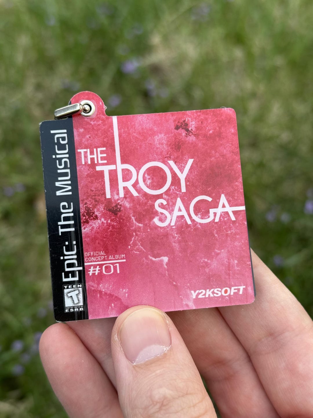 Troy Saga Album Keychain | Aesthetic, Greek, Musical, Collectible ...