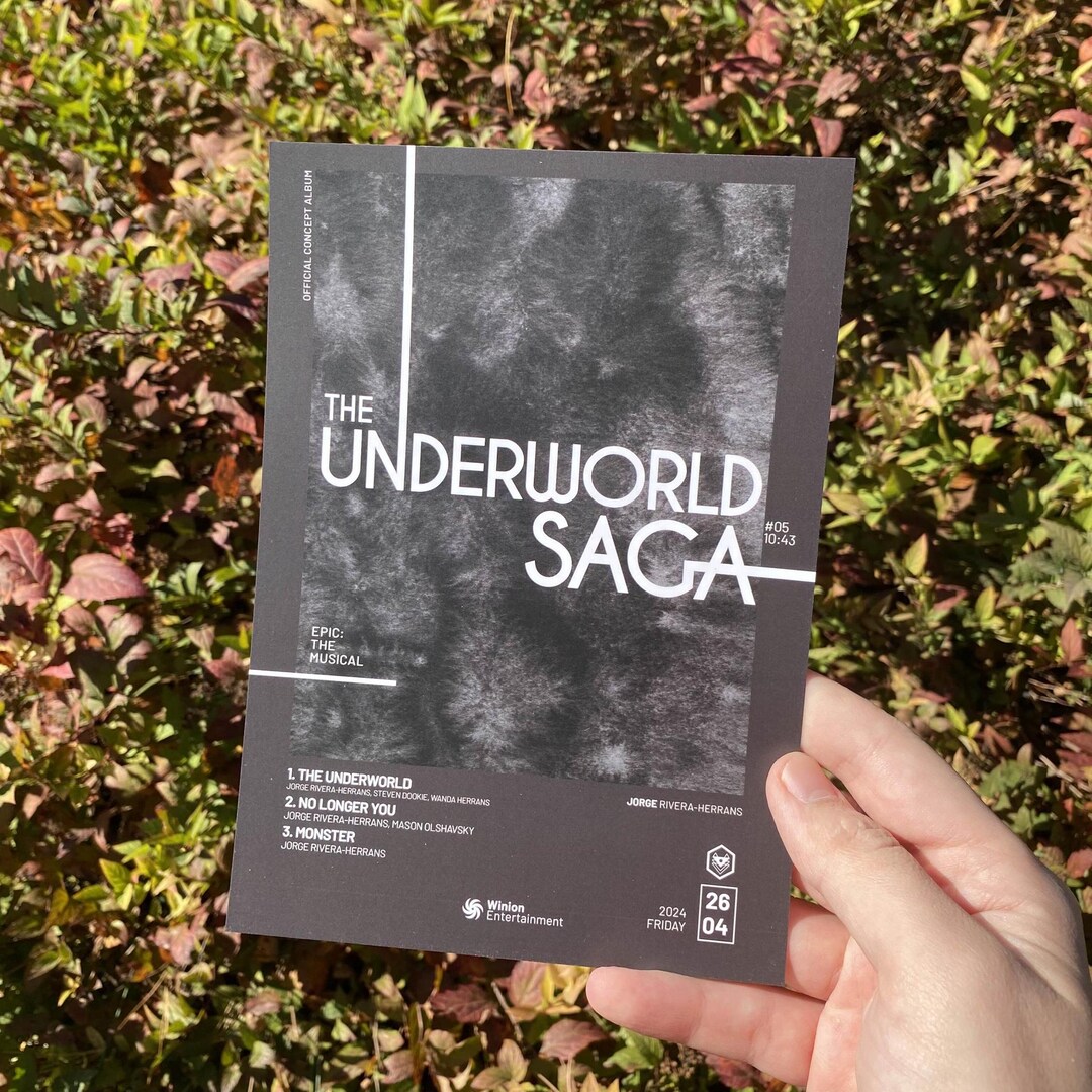Underworld Saga Print | Design, Aesthetic, Matte, Stationery, Art Print ...