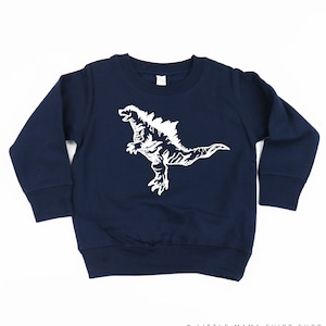 Godzilla Kid Sweater Hand Drawn Sweater for Kids Godzilla Birthday ...
