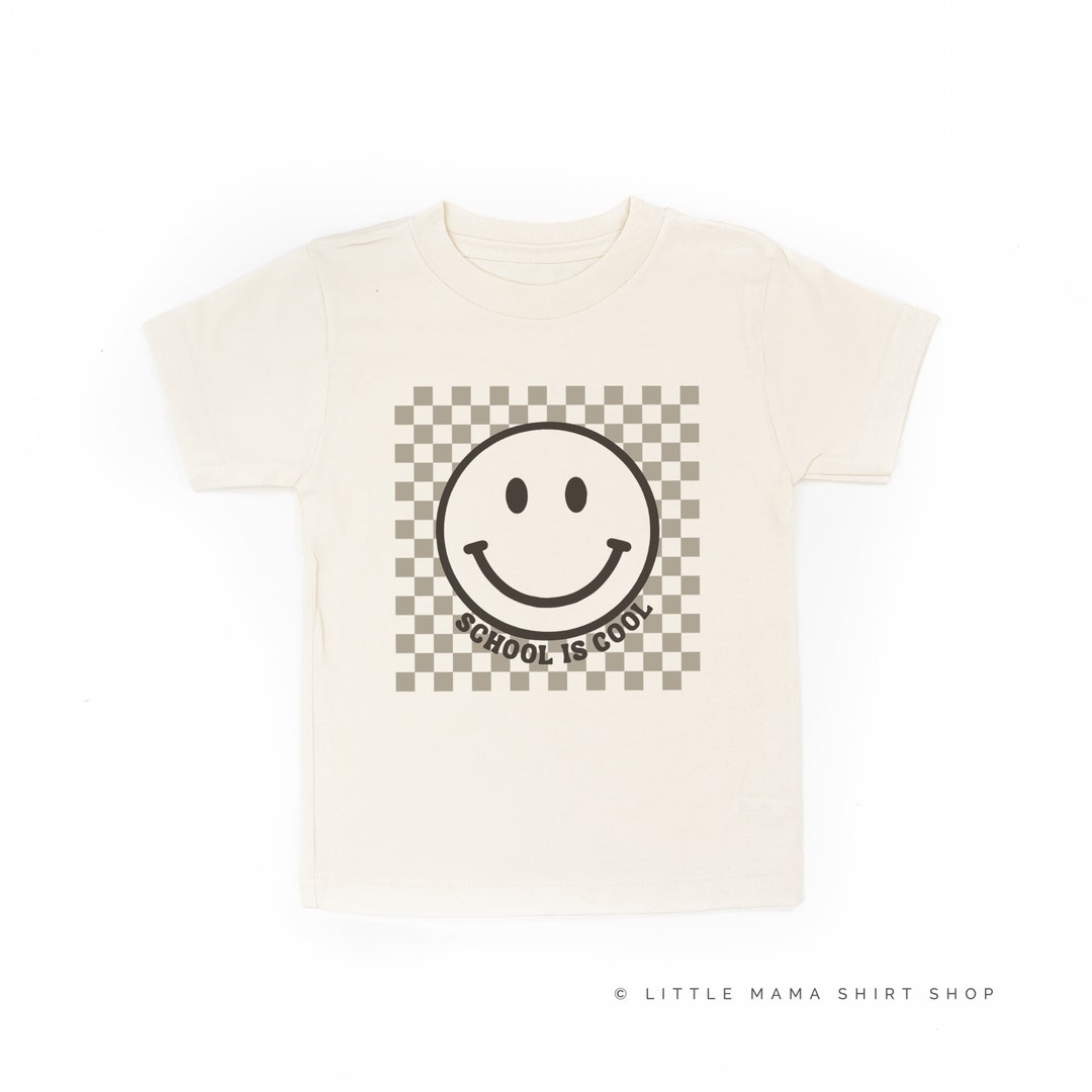 School is Cool (smiley) - Short Sleeve Child Shirt | School Shirts ...