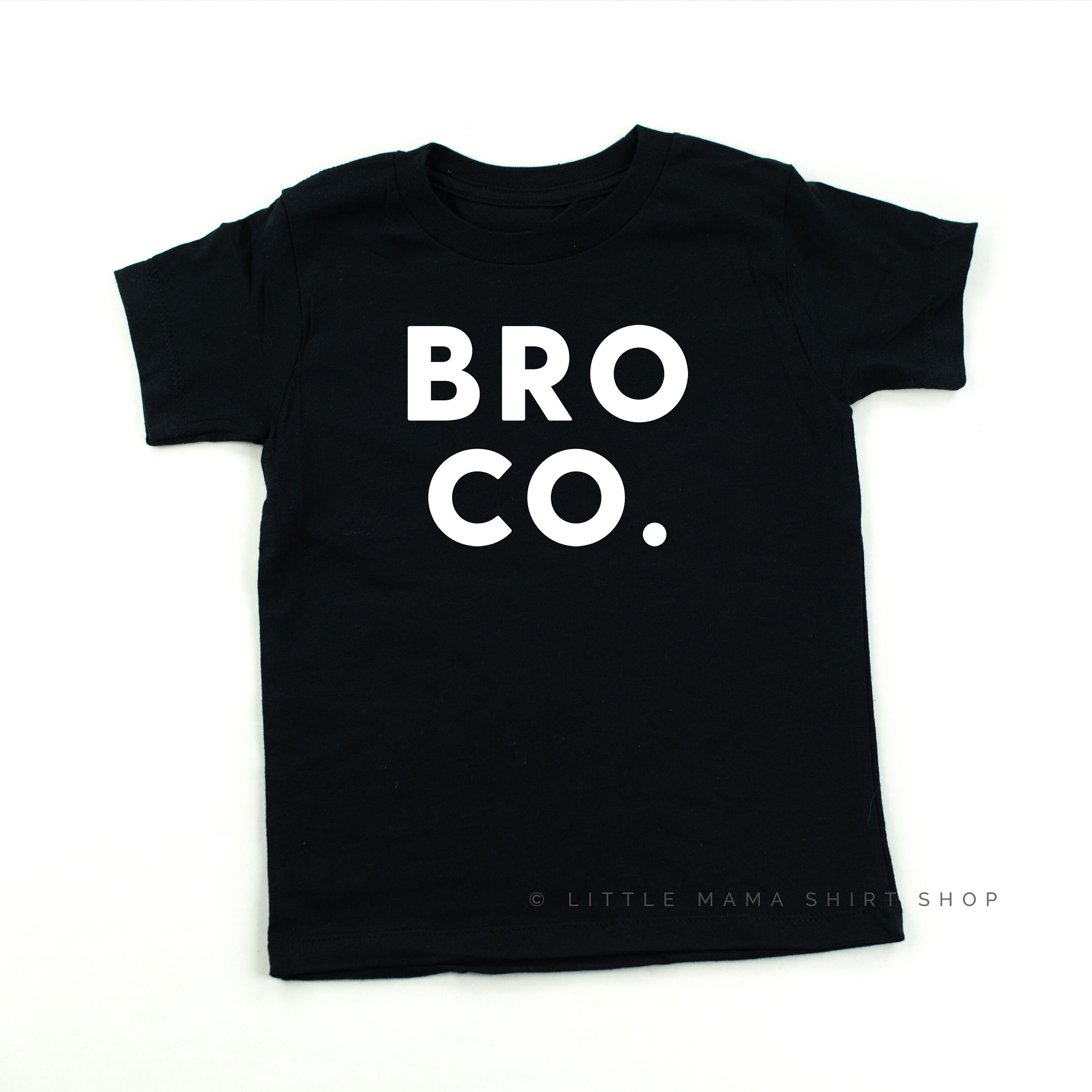 Mom of the Bro Co.bro Co. BLACK W/white Set of 2 Shirts - Etsy