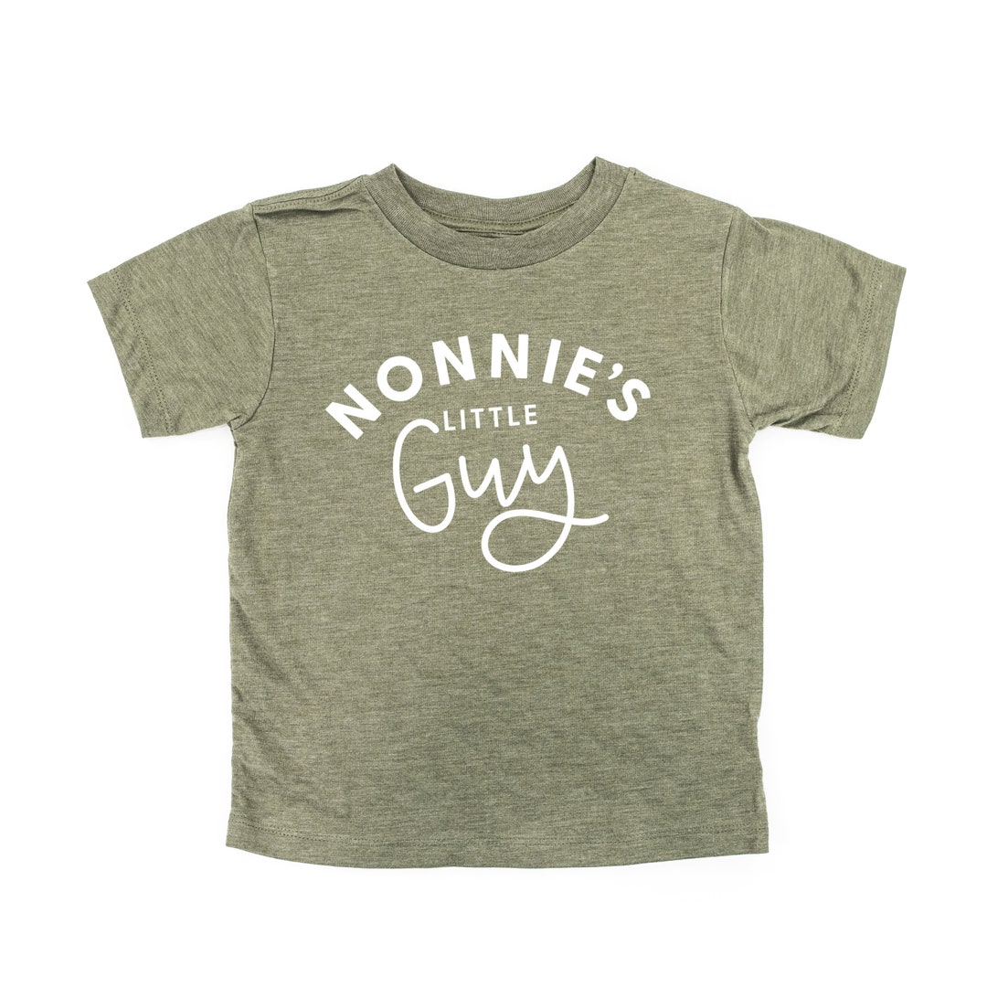 Nonnie's Little Guy - Short Sleeve Child Shirt | Toddler Boy Shirt ...