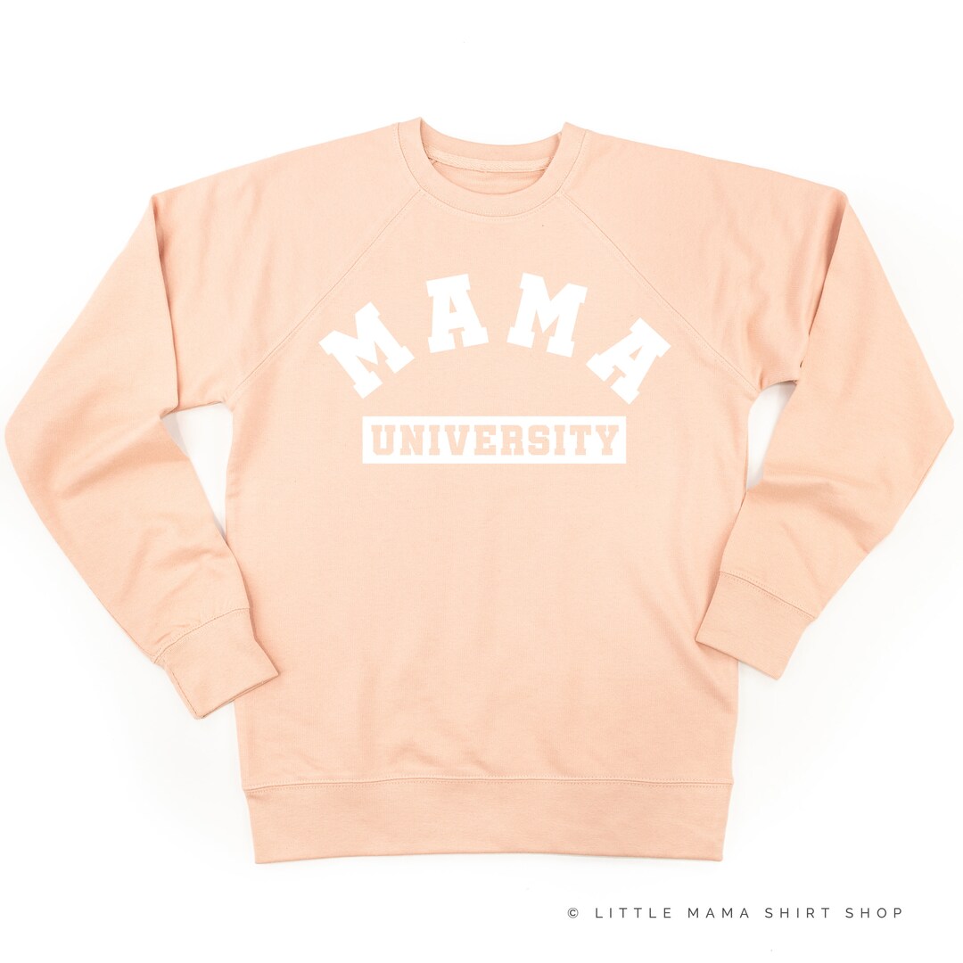 Mama University Lightweight Sweater Mother's Day Mom - Etsy