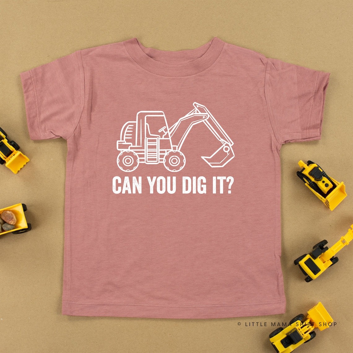 Can You Dig It Construction Shirt Little Boy Shirt Boy | Etsy
