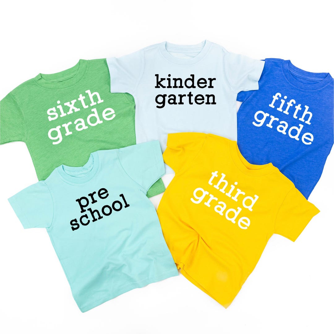 The OG Grades - (choose Your Grade) - Child Tee | Back to School Outfit ...