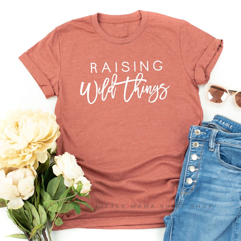 Raising Wild Things © THE ORIGINAL Wild Thing Shirt Trendy - Etsy