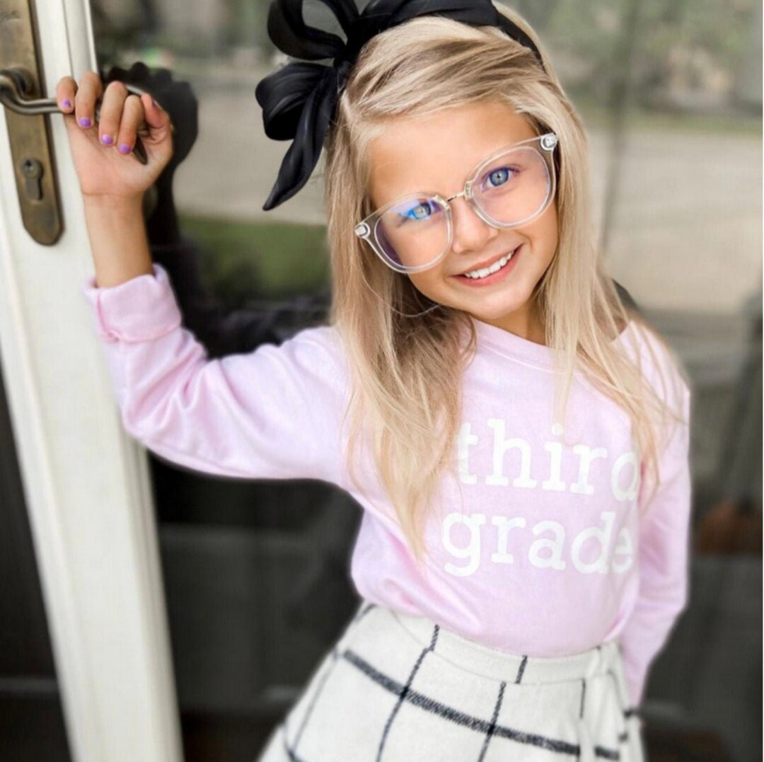 Third Grade - Child Sweater | Love My Teacher | Back to School Sweaters ...