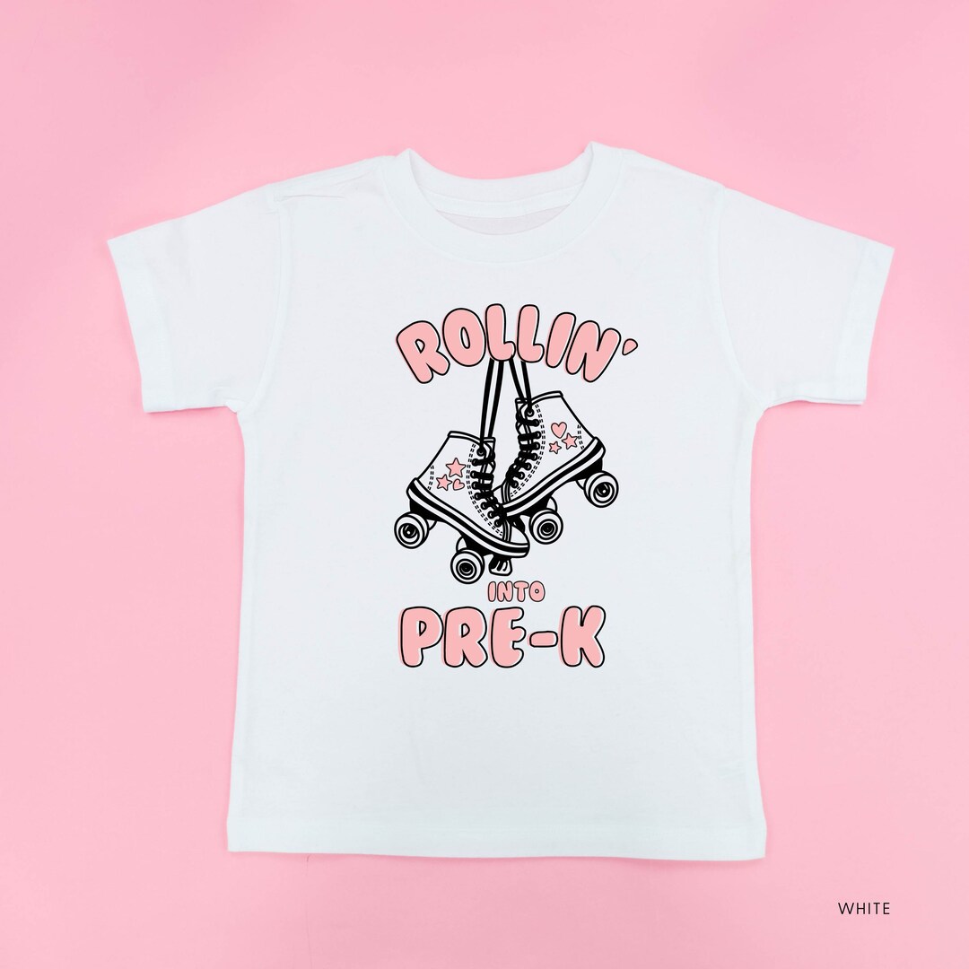 Rollerskates - Rollin’ Into Pre-k - Short Sleeve Child Shirt | Back to ...