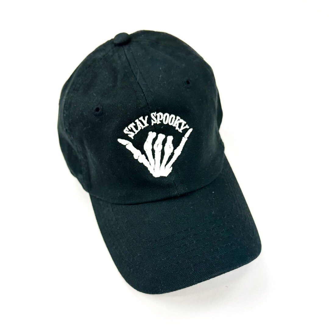 Stay Spooky Skelly Hand - Child Size Baseball Cap | Hats for Kids ...