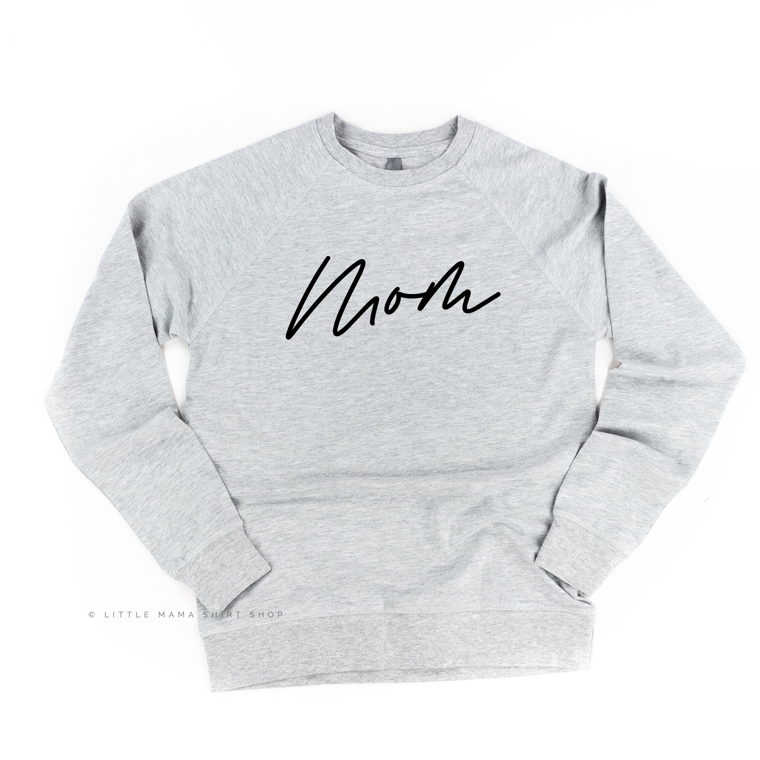 Mom cursive Basic © Mom Graphic Tee Mama Shirt | Etsy