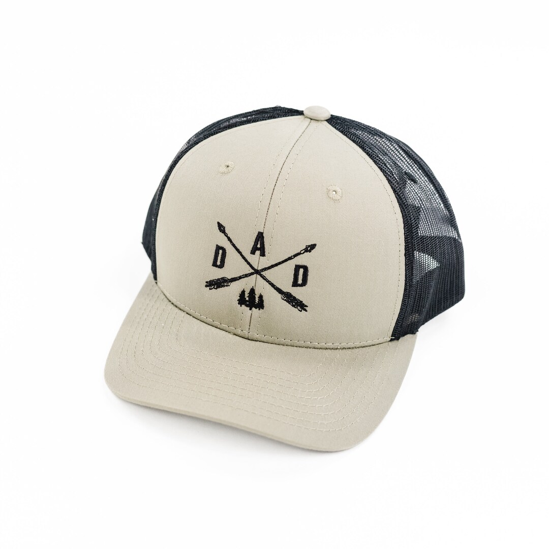 DAD - Arrows - Tan/black Snapback Hat W/ Black Thread | Hats for Dads ...