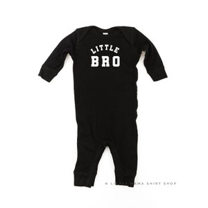 LITTLE BRO - Varsity - Baby Sleeper | Infant Bodysuit | Baby Bodysuit ...