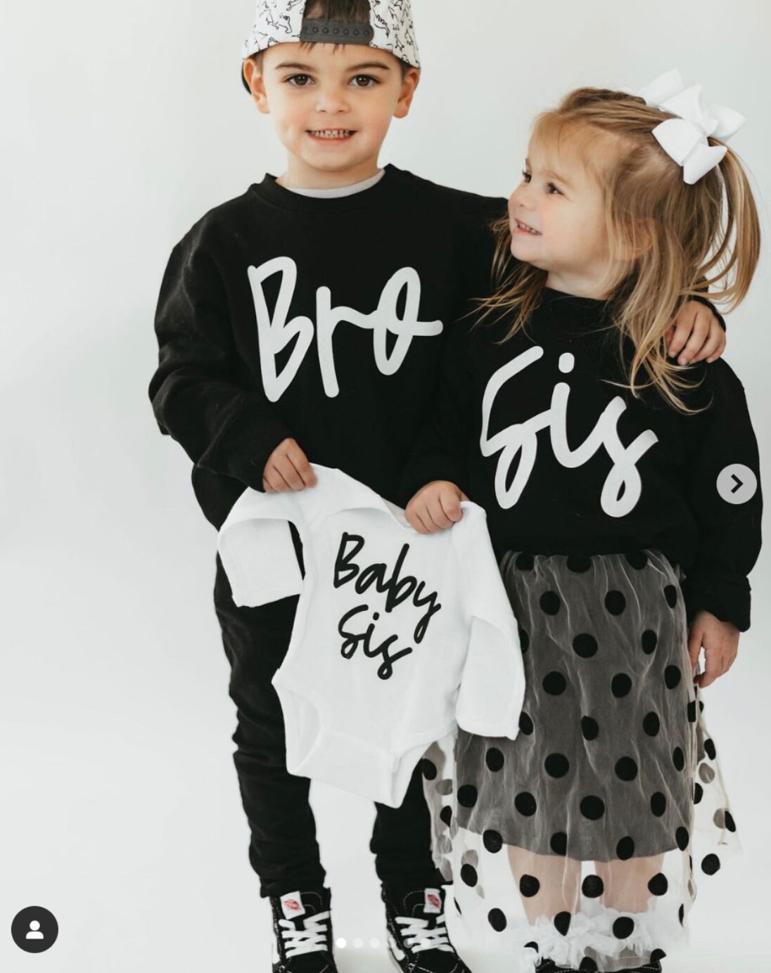 BRO Cursive Brother Sweater Sweater for Kids Little - Etsy Canada